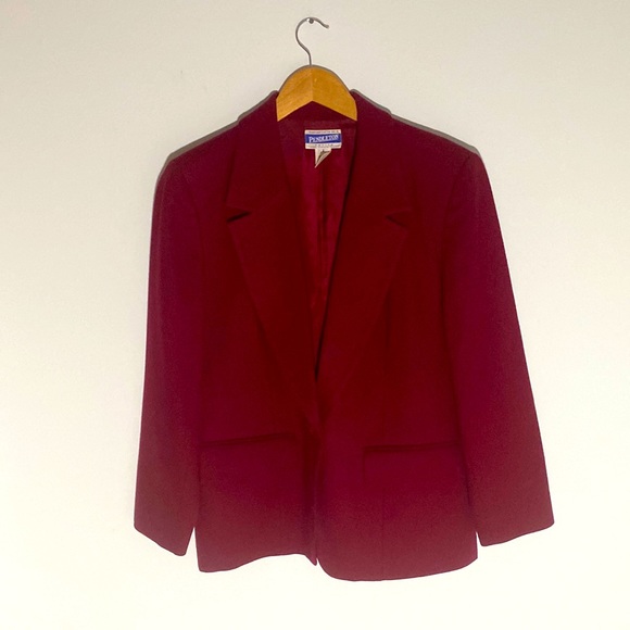Pendleton | Jackets & Coats | Vintage Pendleton Womens Wool Blazer 8p ...
